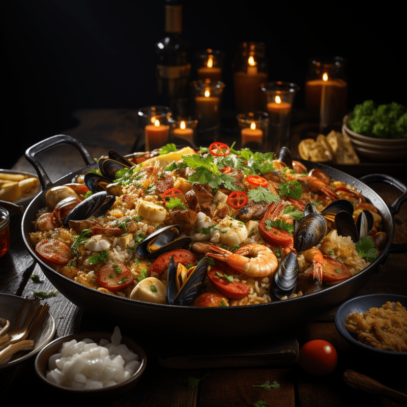 Mariscos Fiesta: A Spanish Seafood Celebration – The Kitchen AI
