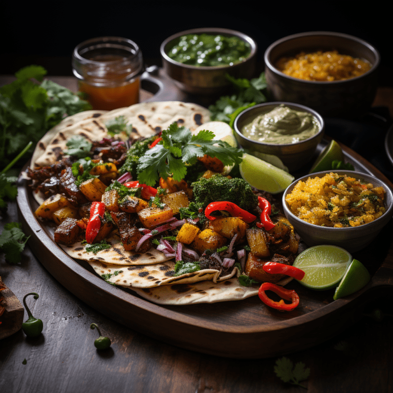 Crunch-a-Dilla Veggie Feast – The Kitchen AI